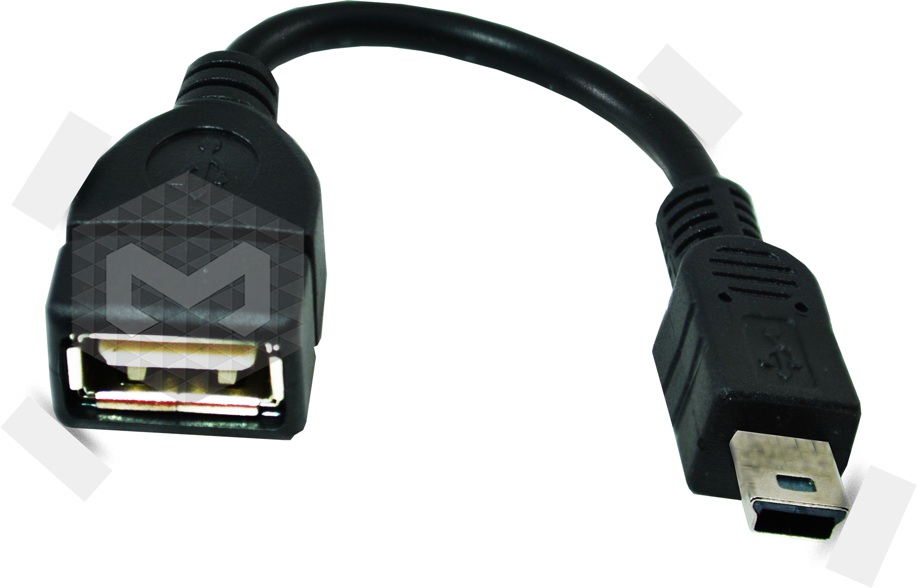 Comprar Cabo Adaptador Mini Usb Macho Para Usb Fêmea Menor Preço Com ...